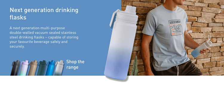 Stainless Steel Drinking Flasks | Customise Your Flask Online | Lizzar ...